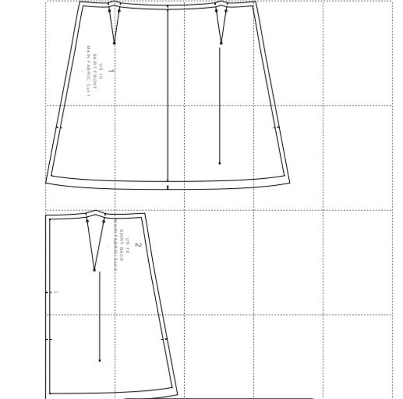 Mini Skirt, A Line Skirt Pattern, Pattern Mini Skirt, Sewing Patterns ...