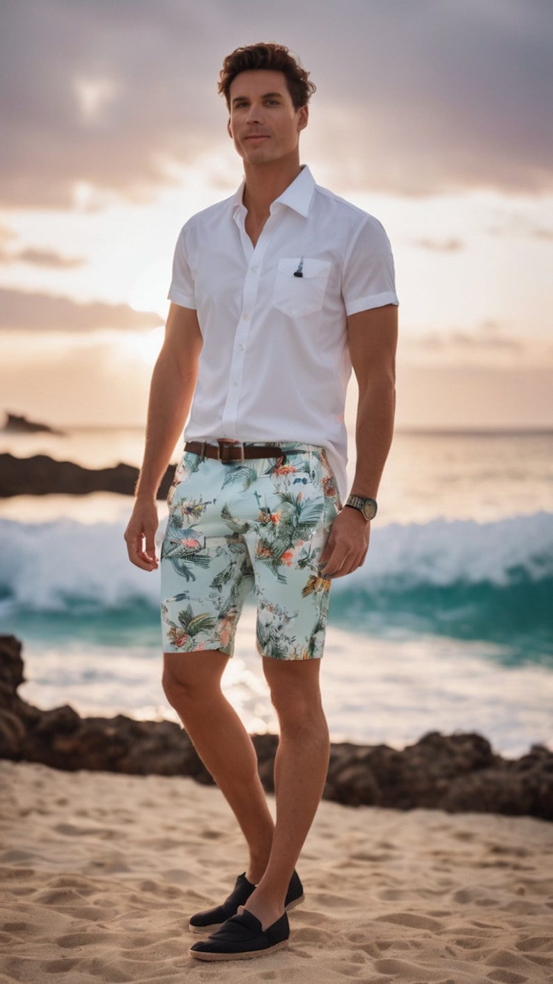 Men's Bermuda Shorts Sewing Pattern, Men's Shorts Pattern PDF Men's ...