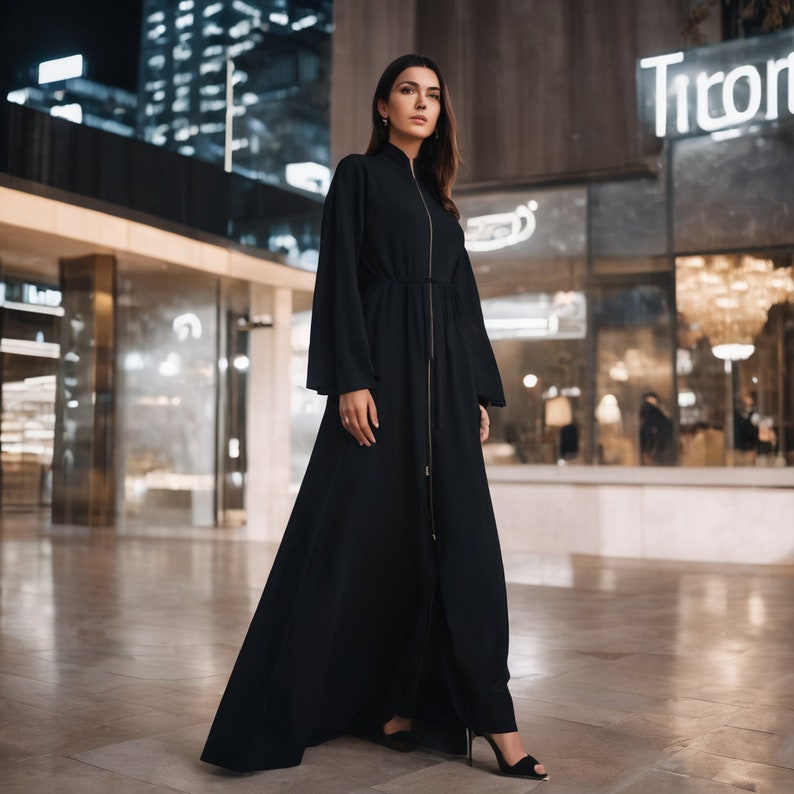 Abaya Pdf Sewing Pattern , A Line Dress , Arabic National Dress ...