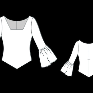 Halloween Dress Pattern, Gothic Witch Costume Dress Pattern,fantasy ...