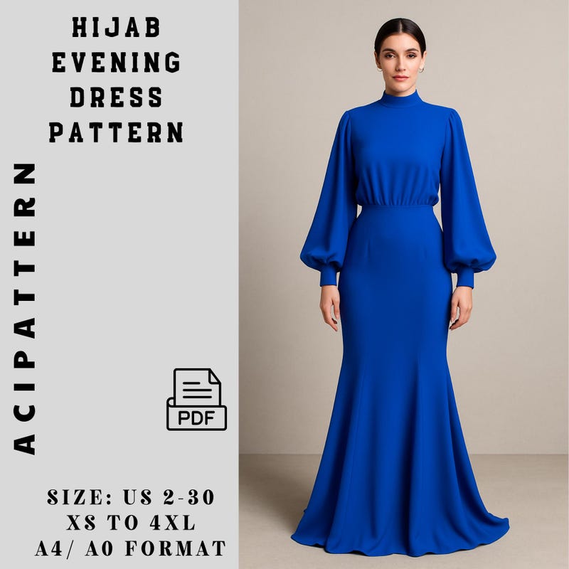 Modest Mermaid Dresses - Etsy