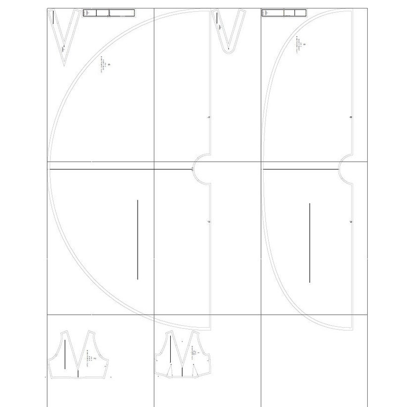 V Neck Cocktail Dress Pattern,high-low Dress Pattern, Fairy Dress ...