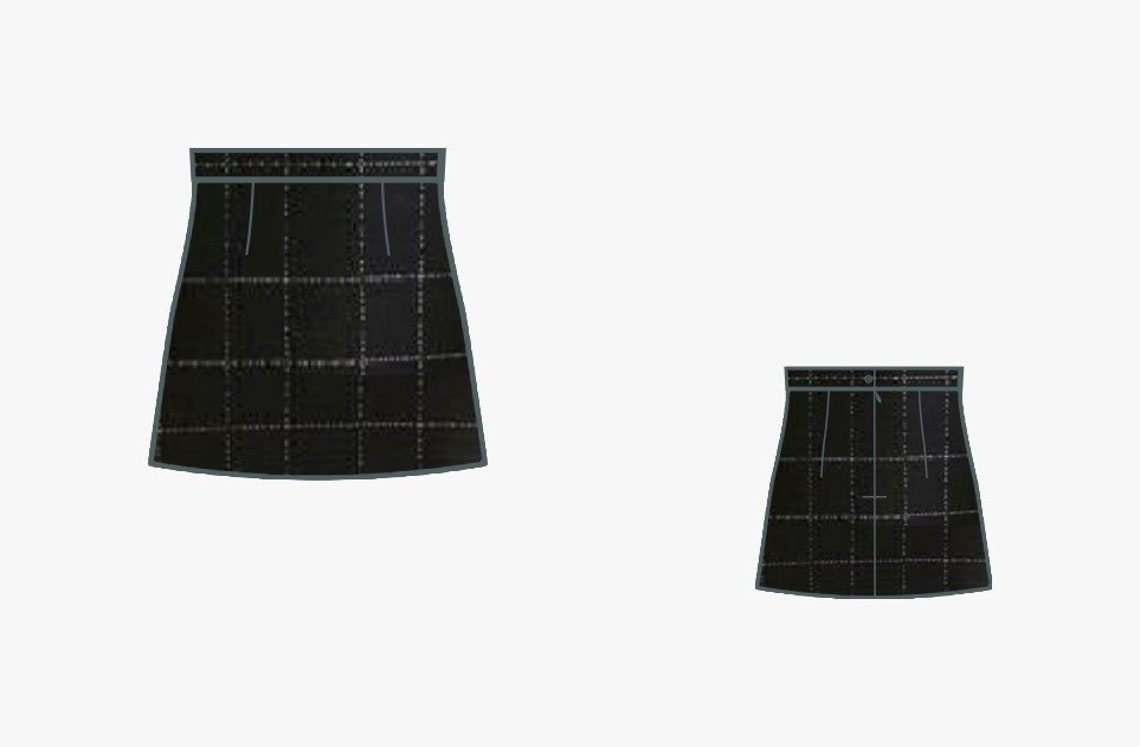 Mini Skirt, A Line Skirt Pattern, Pattern Mini Skirt, Sewing Patterns ...