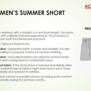 High Waisted Flare Shorts Sewing Pattern, Wide Leg Summer Shorts for ...