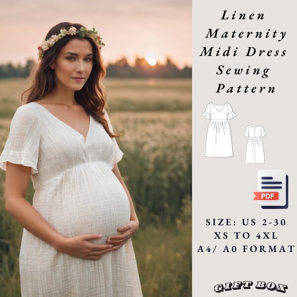 Maternity Pattern - Etsy