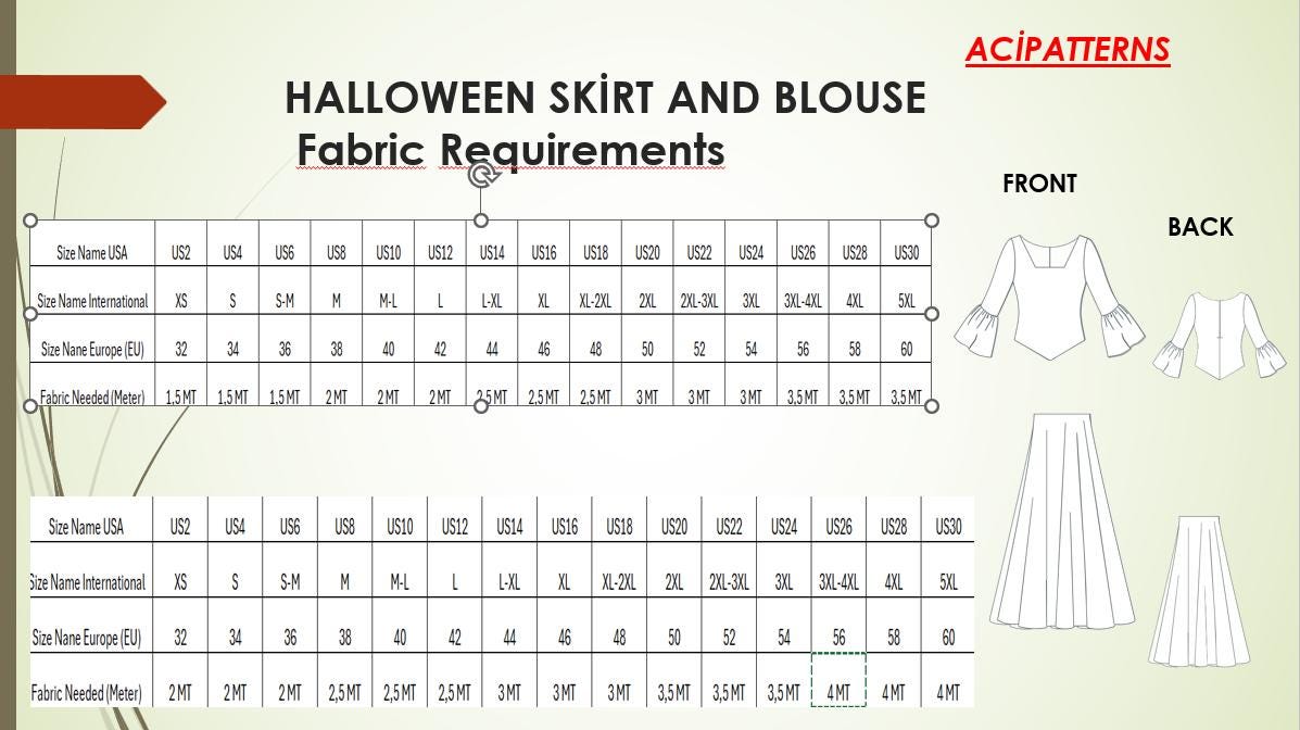 Halloween Dress Pattern, Gothic Witch Costume Dress Pattern,fantasy ...