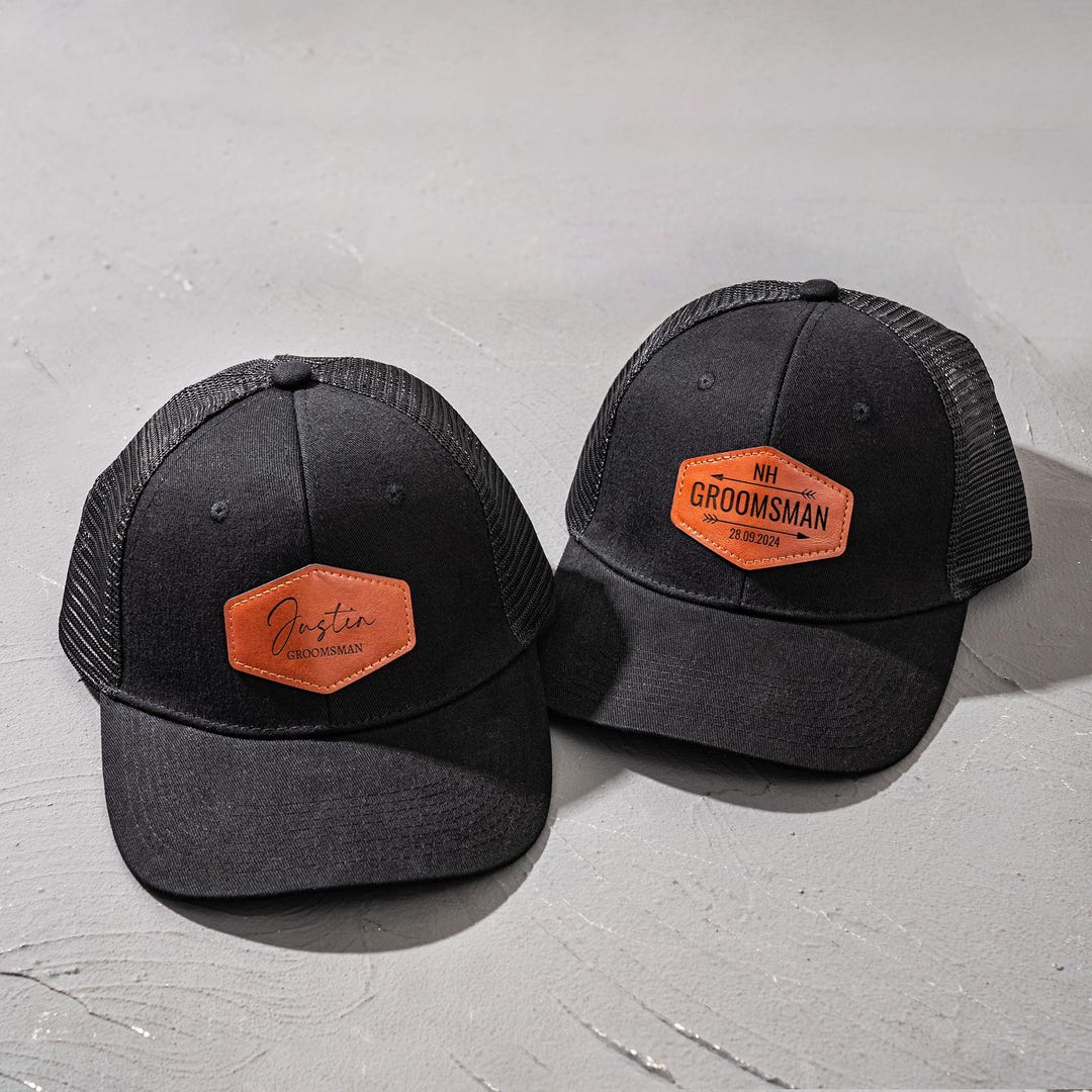 Custom Groomsmen Hat, Wedding Hats, Personalized Hat for Groom, Best ...