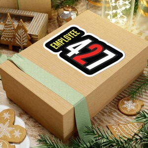 Stanley Parable Employee 427 Sticker | Video Game Fan Sticker | the ...