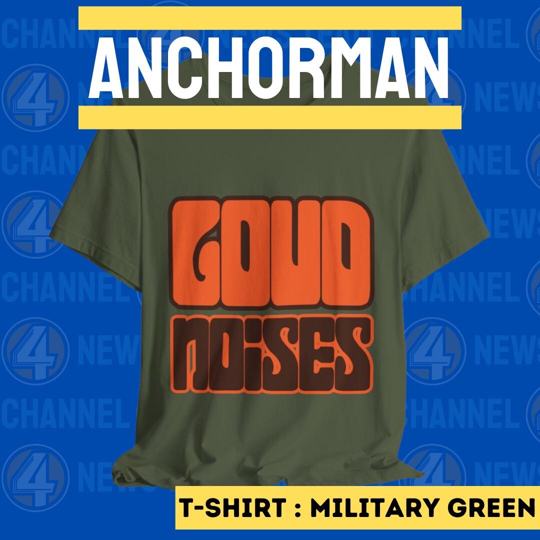 Funny Anchorman Brick Tamland Loud Noises Shirt | Anchorman Shirt ...