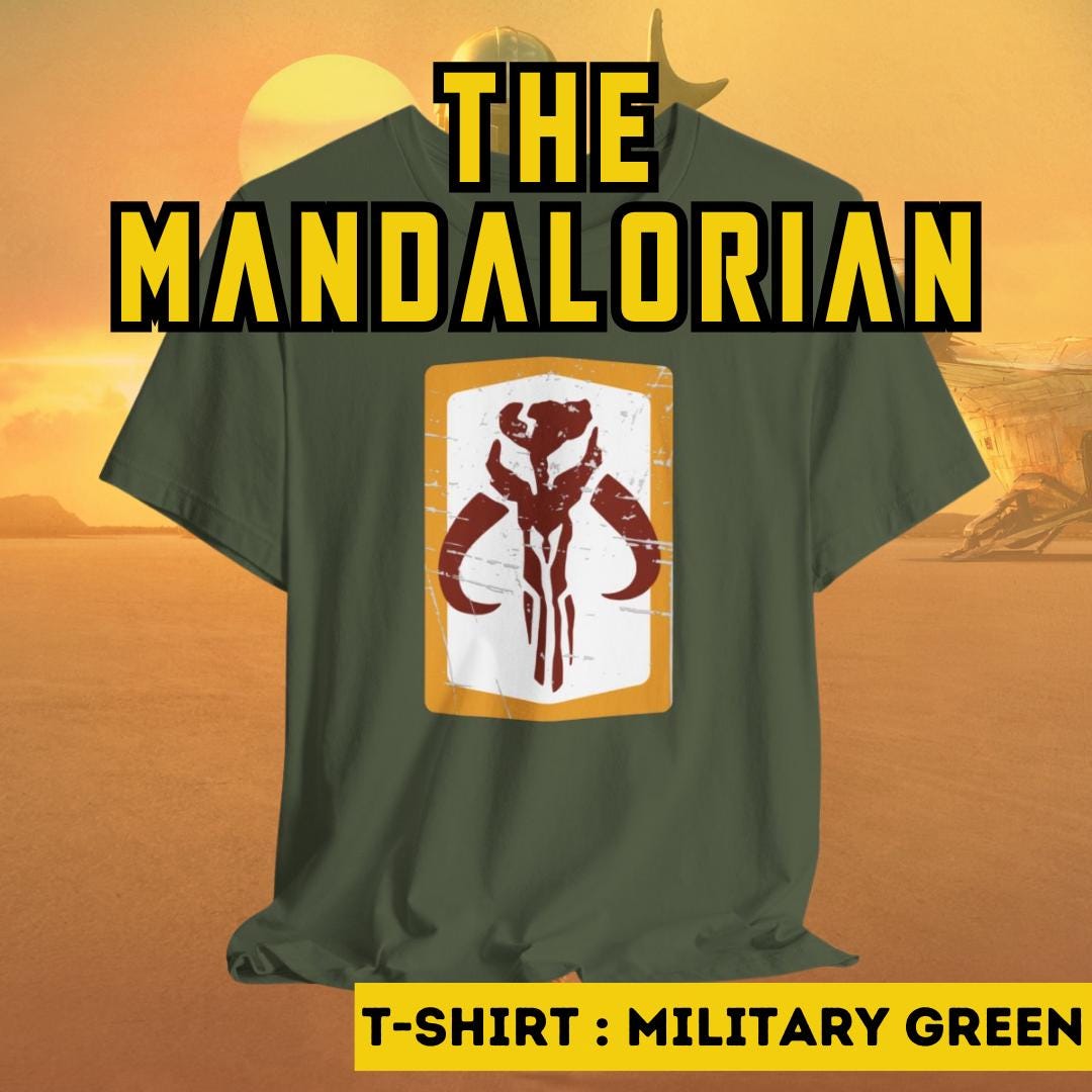 Boba Fett Mandalorian Mythosaur T-shirt: Star Wars Fan Tee - Etsy