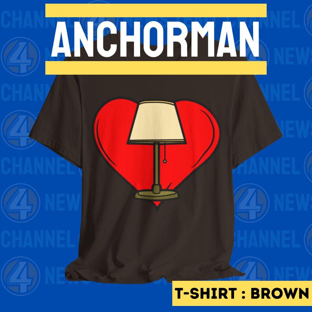 Funny Anchorman 'I Love Lamp' T-shirt - Etsy