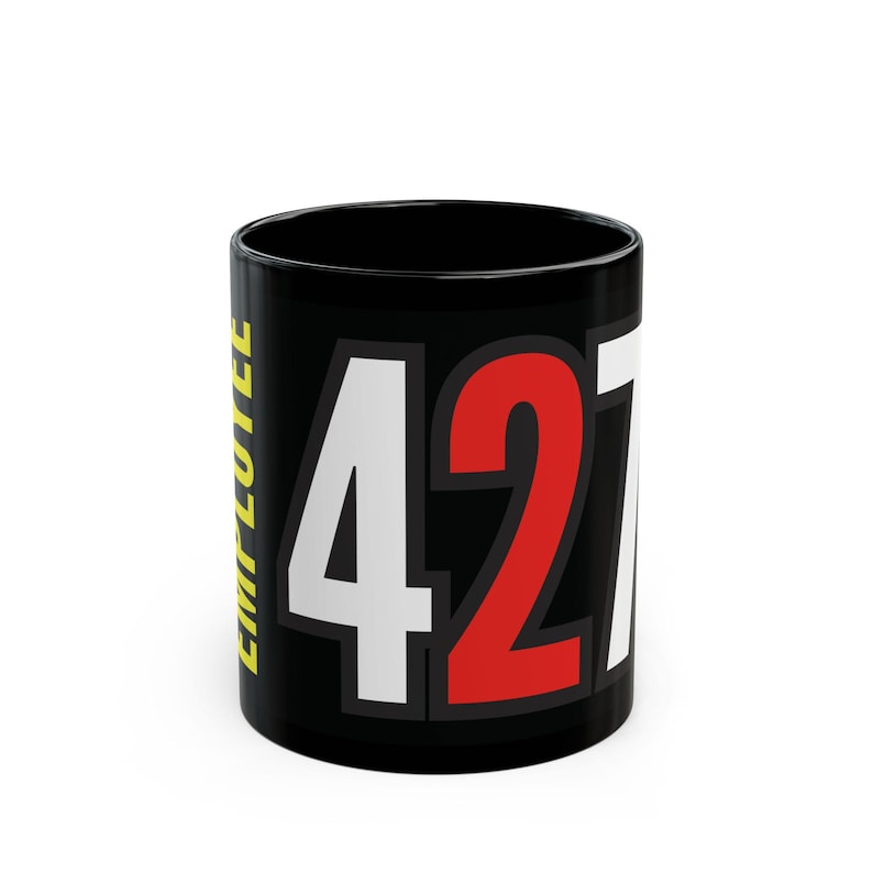 Stanley Parable Employee 427 Mug Black 11oz (0.33L) | Video Game Fan ...