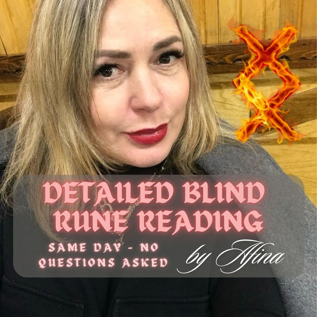Detailed Blind Runes Reading, Future Prediction Love Career Money ...