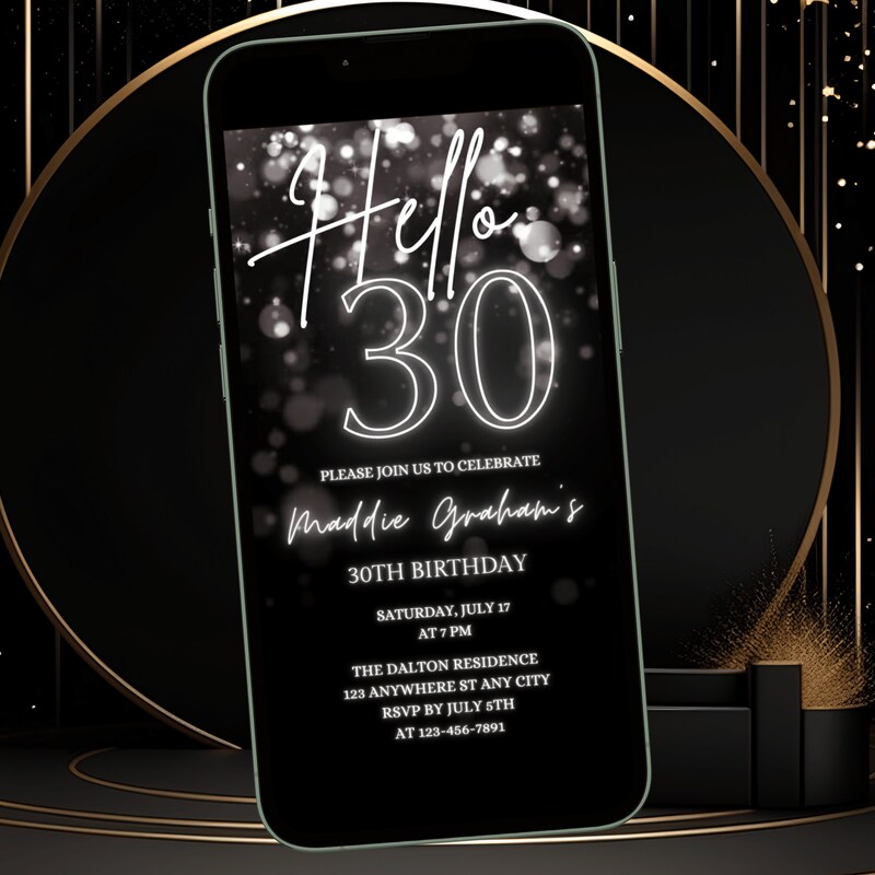 Hello 30 - Etsy