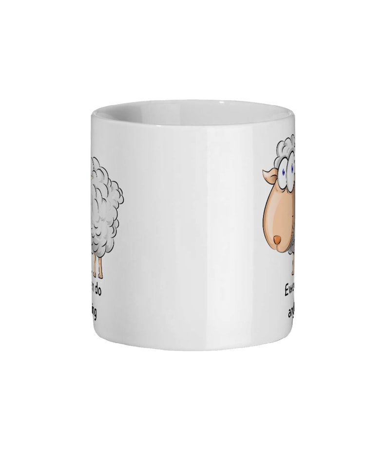 Sheep Mug, Sheep Gift, Ewe Can Do Anything, Motivational Gift, Sheep ...