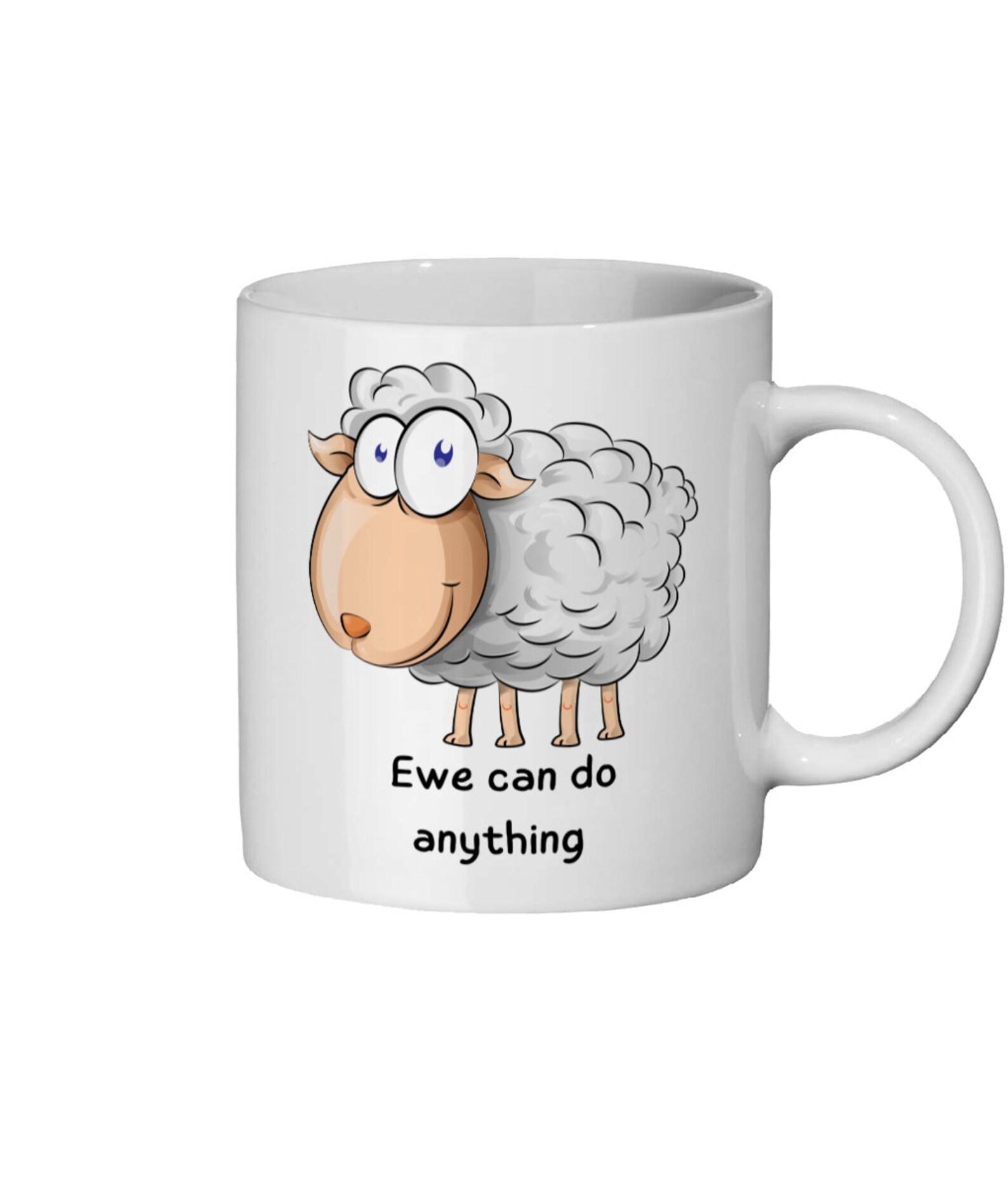 Sheep Mug, Sheep Gift, Ewe Can Do Anything, Motivational Gift, Sheep ...