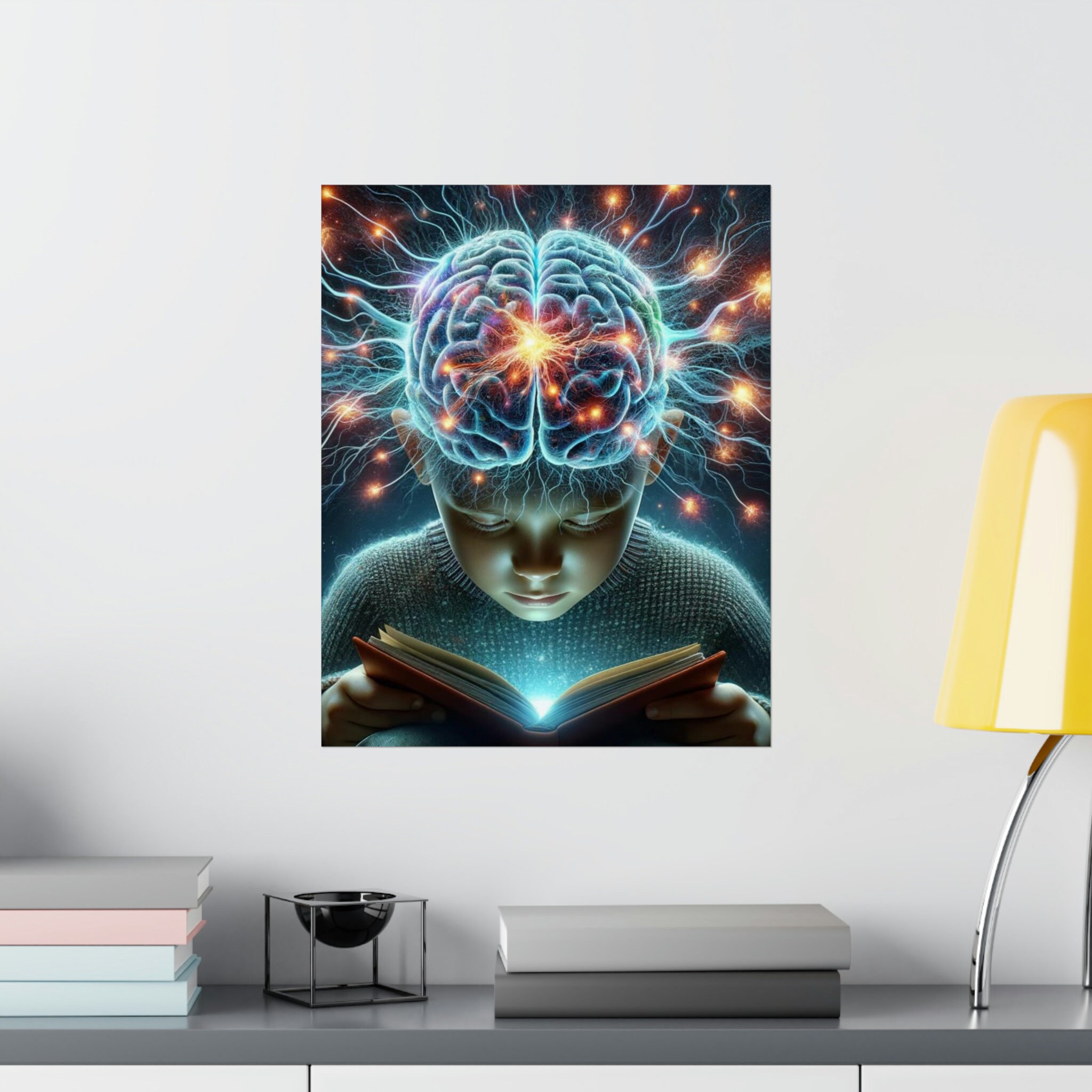 Power of Reading | Reading Poster | Brain Power | Unleash the Mind ...