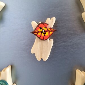 Korok Magnet Zelda BOTW TOTK Wood - Etsy