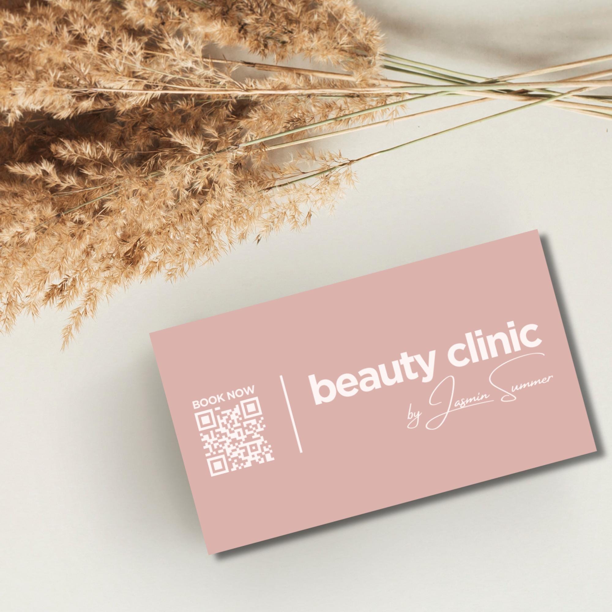Botox - Dermal Filler Business Card Template – Pink Aesthetic Modern ...