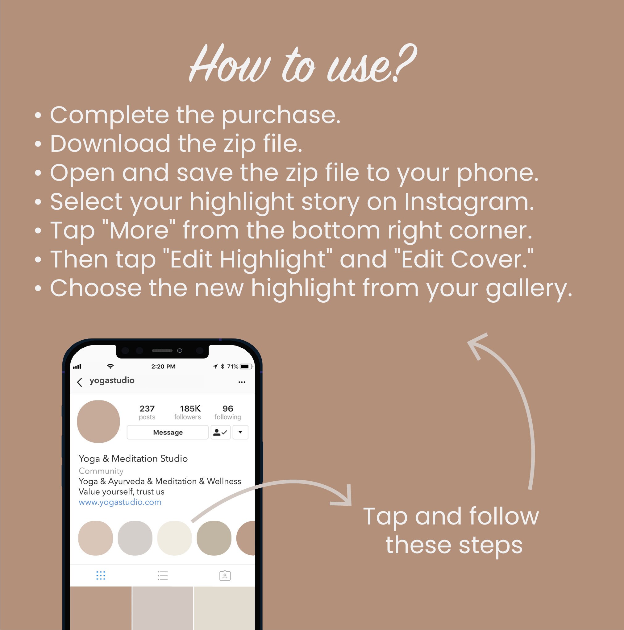 Beige Shades, Light Earth Tones Instagram Highlight Covers - 24 Neutral ...