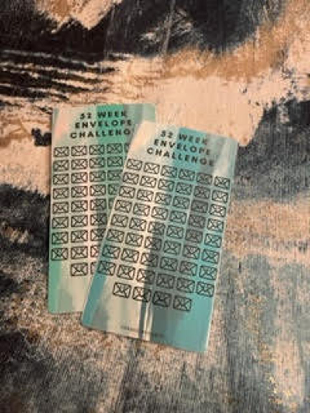 52 Week Envelope Savings Challenge - Etsy