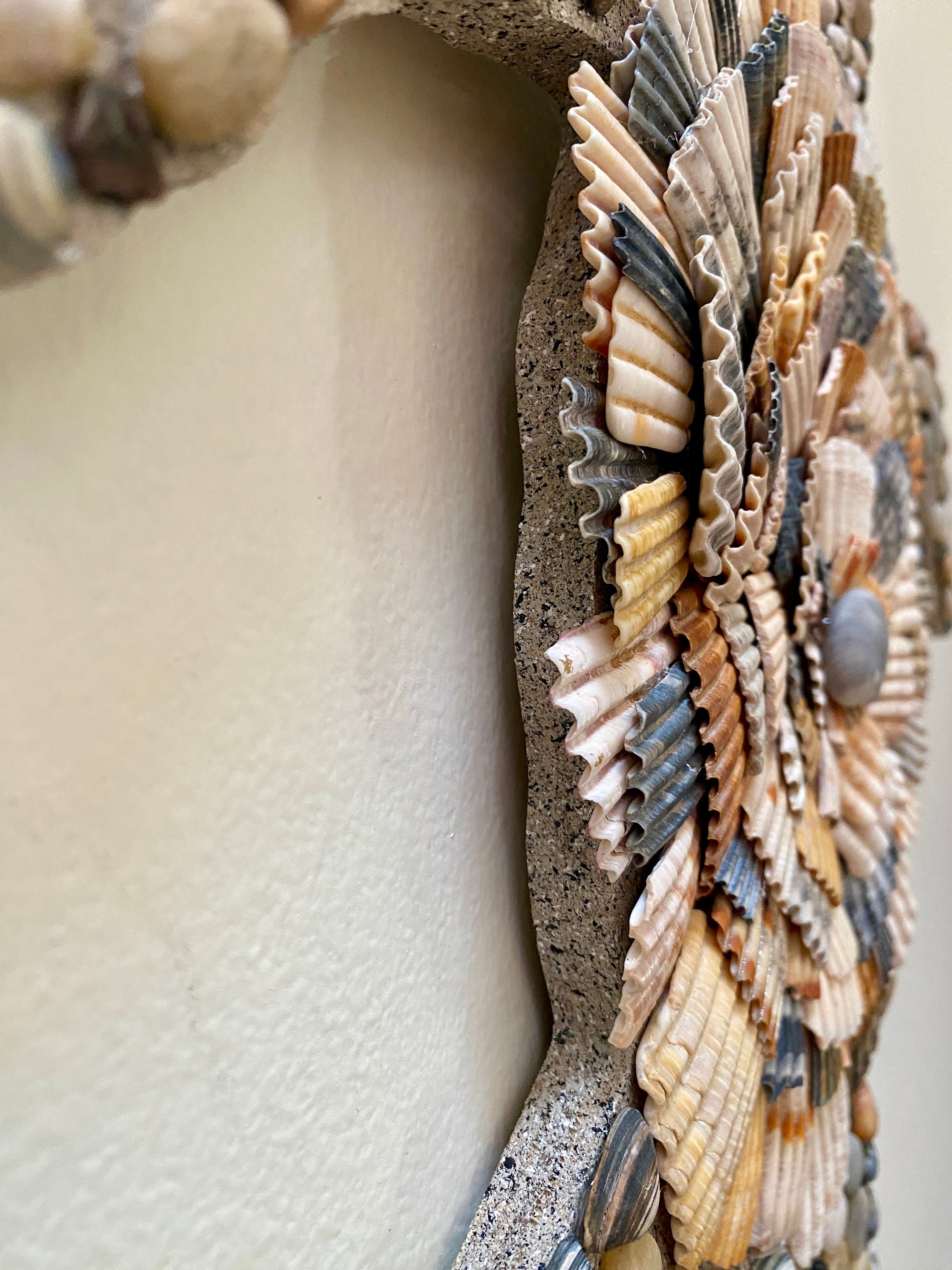 Shell and Stone Sea Turtle Wall Hanging - Etsy