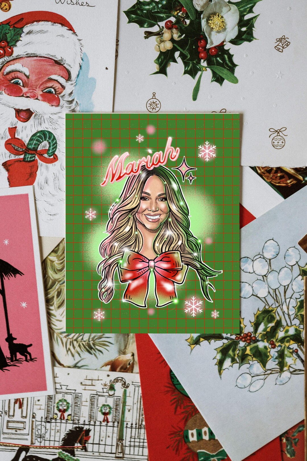 Mariah Carey! Art Print L A4 L Illustration Portrait Musique - Etsy