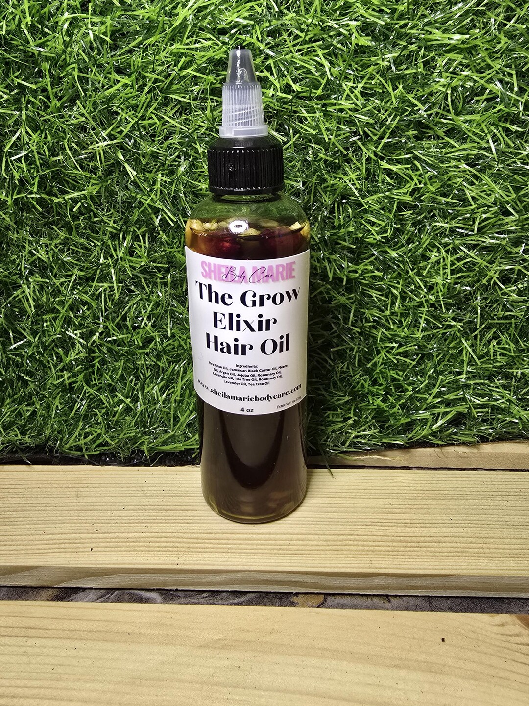 The Grow Elixir Hair Oil - Etsy