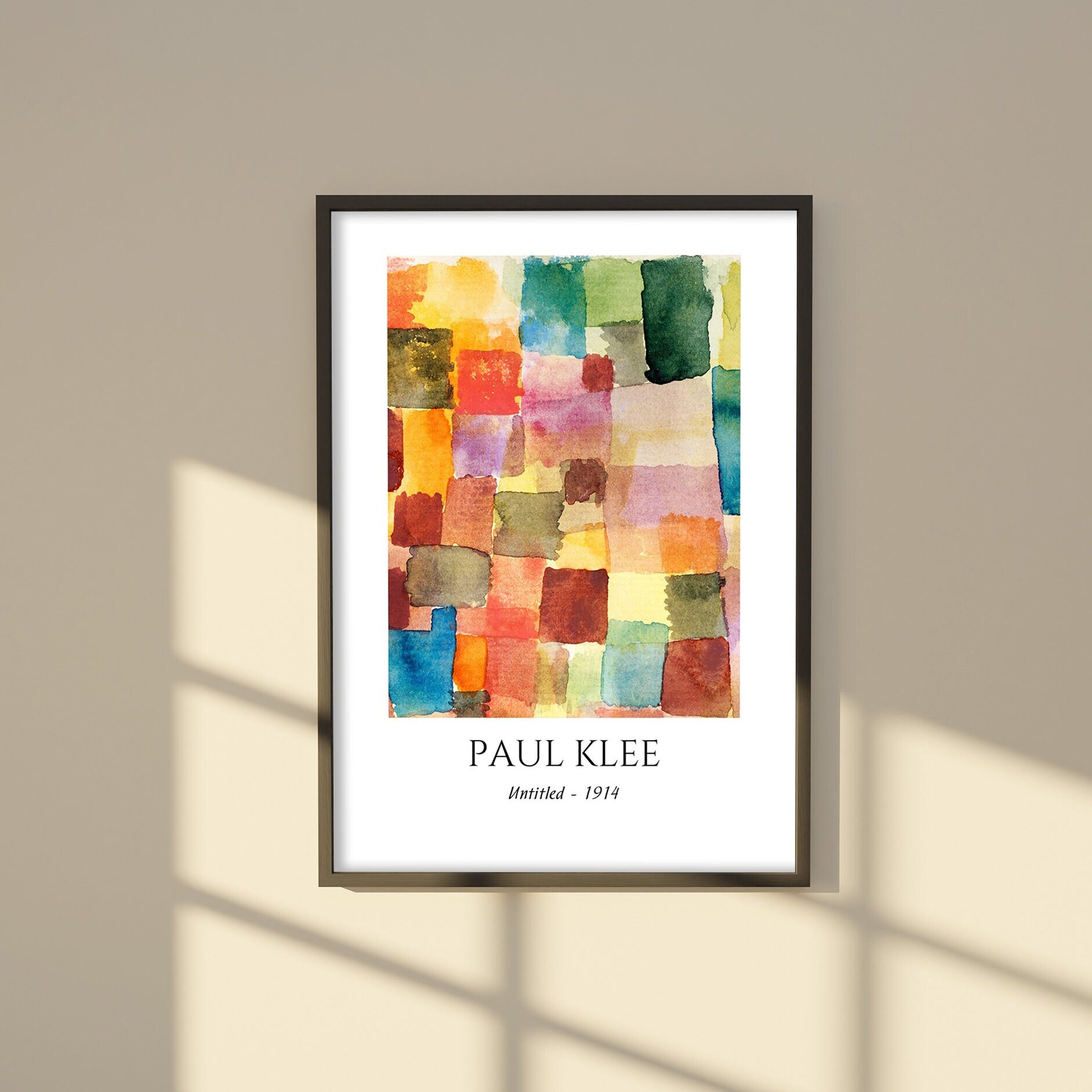 Paul Klee Poster, Paul Klee Print, Paul Klee Canvas, Paul Klee Untitled ...