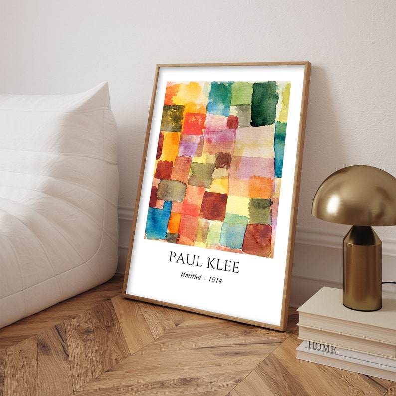 Paul Klee Poster, Paul Klee Print, Paul Klee Canvas, Paul Klee Untitled ...