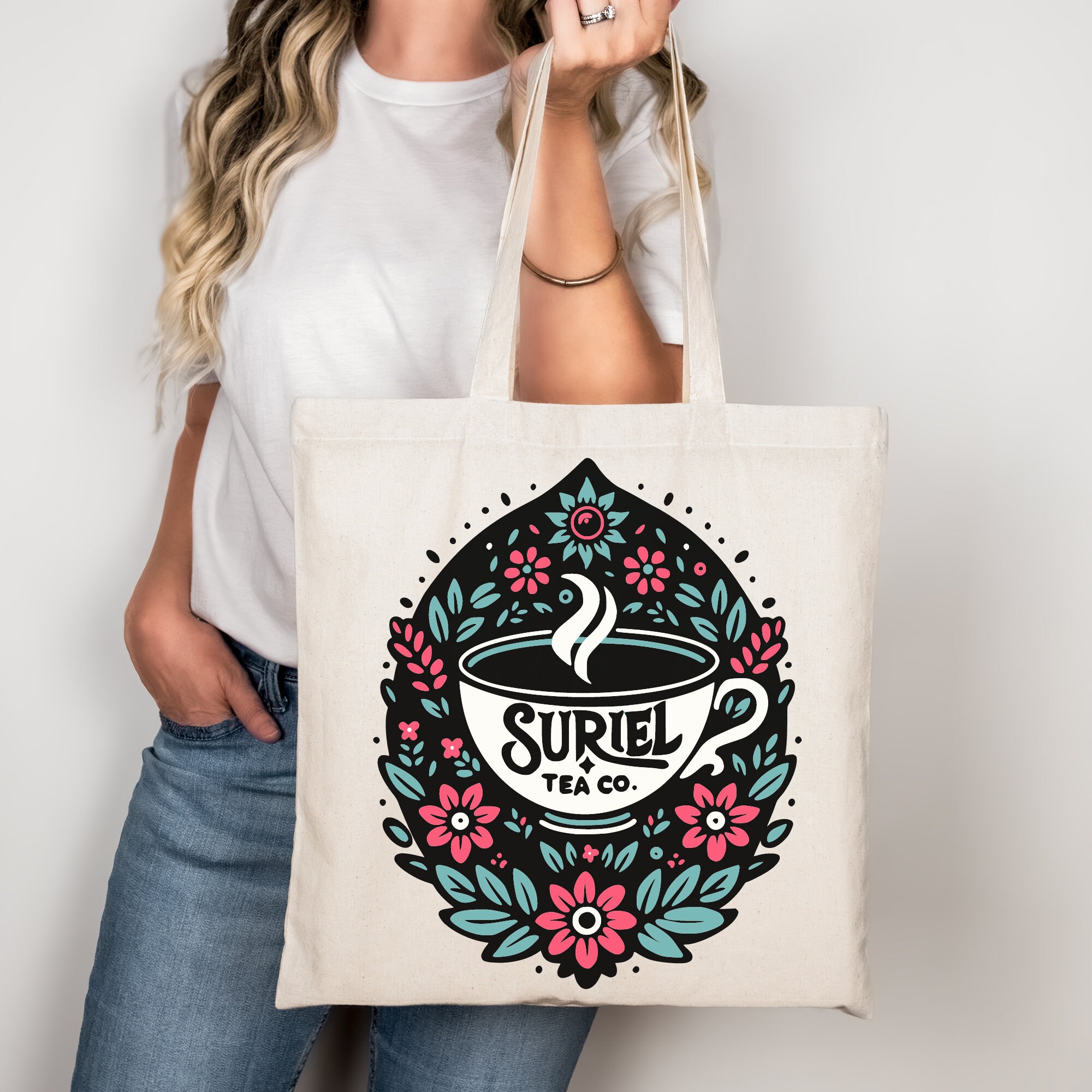 Suriel Tea Co Svg Png Dxf Cut Gift for Bookworms, Fantasy Readers Gift ...