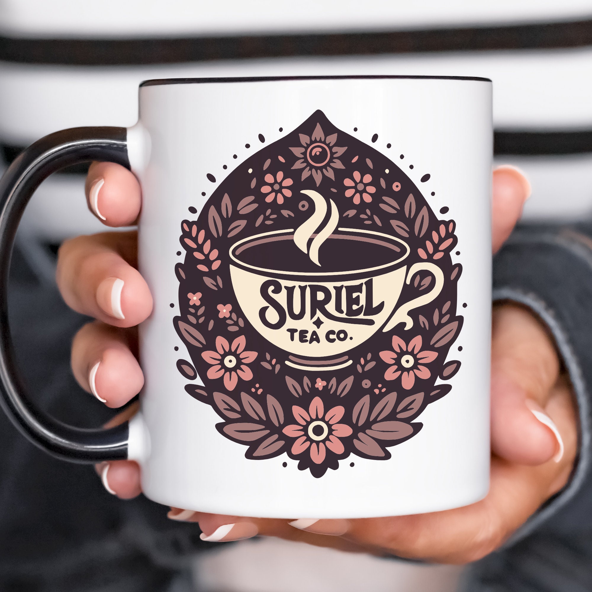 Suriel Tea Co Svg Png Dxf Cut Gift for Bookworms, Fantasy Readers Gift ...