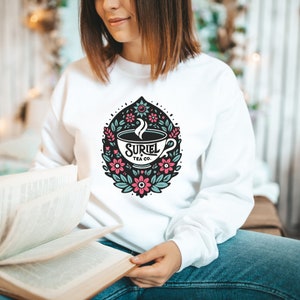 Suriel Tea Co Svg Png Dxf Cut Gift for Bookworms, Fantasy Readers Gift ...