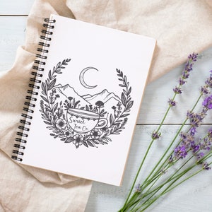 Suriel Tea Co Graphic Bookish Gift for Bookworms, Fantasy Readers Gift ...