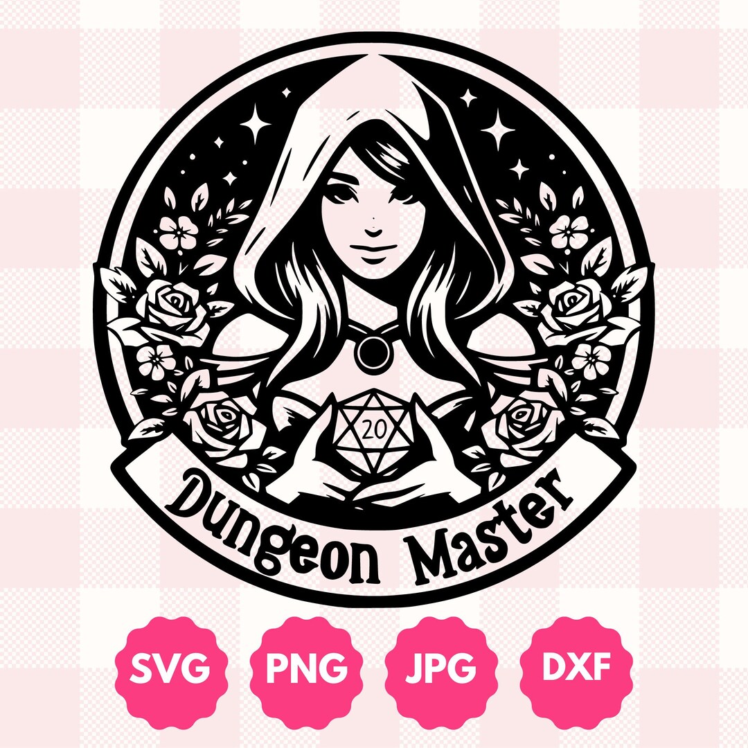 Dungeon Master D20 Graphic | Gift for Tabletop Rpg Gamers, Dungeon ...
