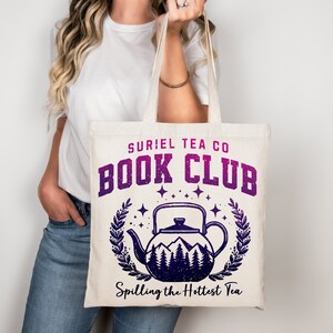 Suriel Tea Co Book Club Graphic | Trendy Bookish Gift for Bookworms ...