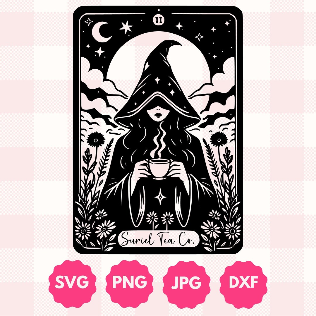 Suriel Tea Tarot Graphic | Gift for Bookworms, Fantasy Readers Gift ...