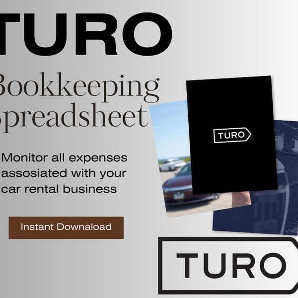 Turo Spreadsheet - Etsy