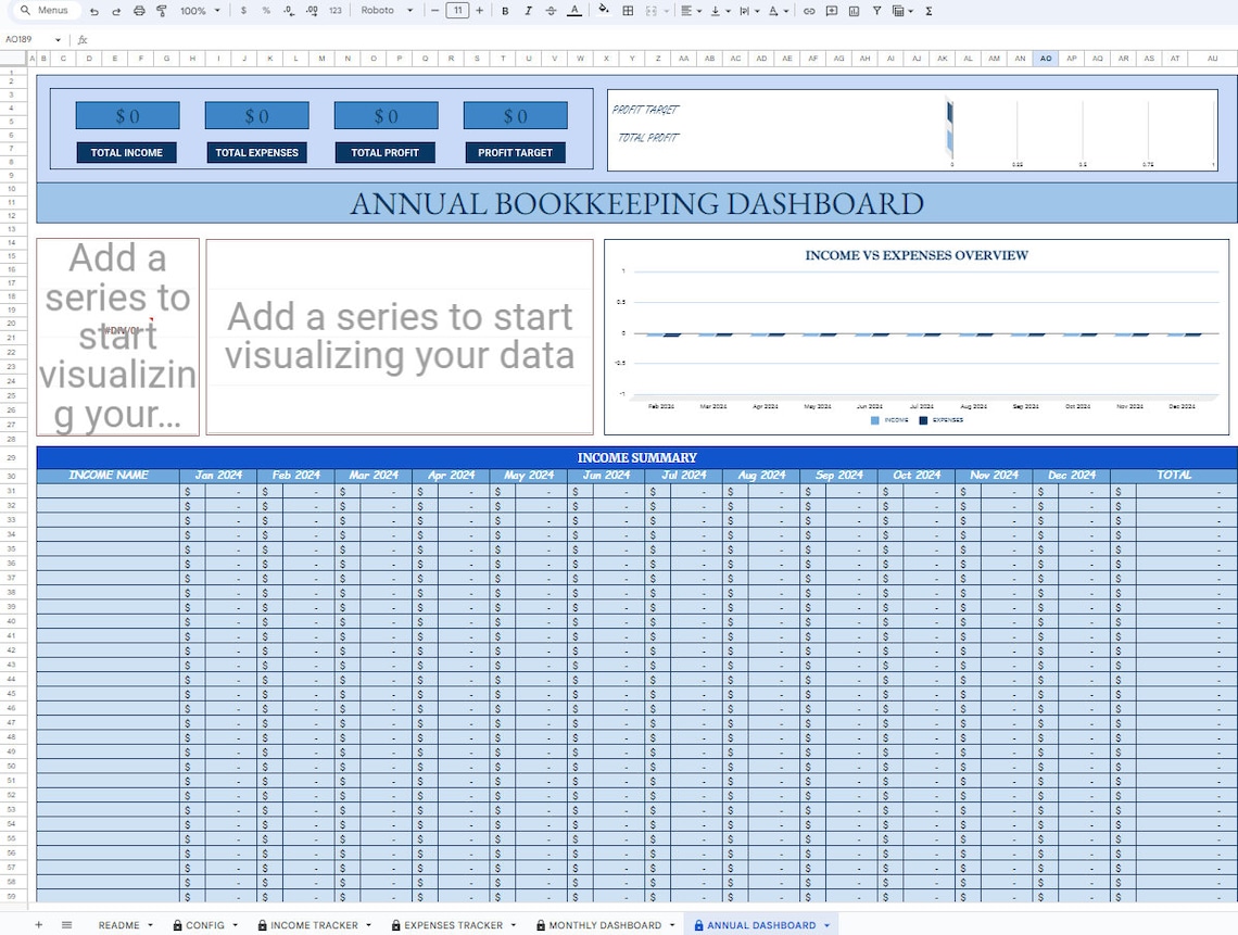 General Bookkeeping Template | Turo Bookkeeping Spreadsheet | Easy ...