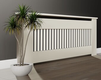 Bespoke Mirrored Radiator Cover Custom UK New Design White - Etsy UK