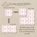 Peach Toile Coquette Seamless Patterns Bows Digital Paper Wallpaper ...