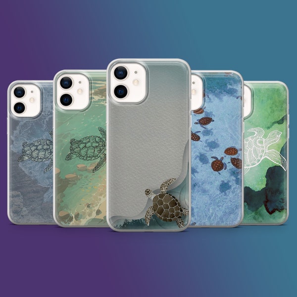Turtle Phone Case - Etsy