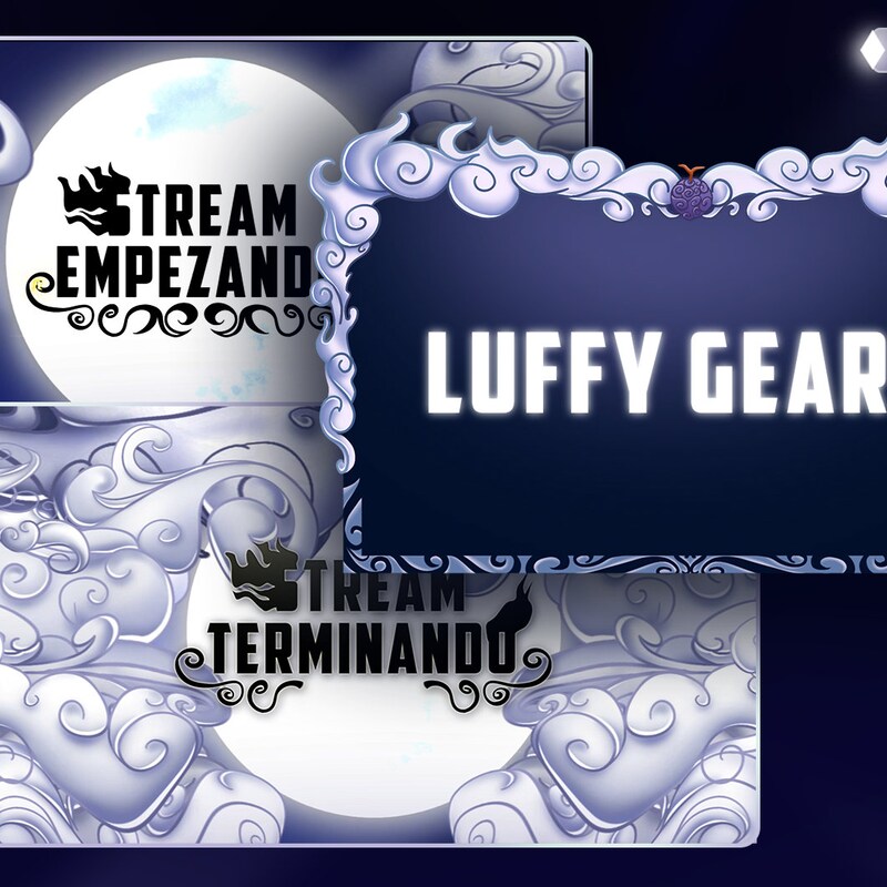 One Piece Stream Overlay - Etsy