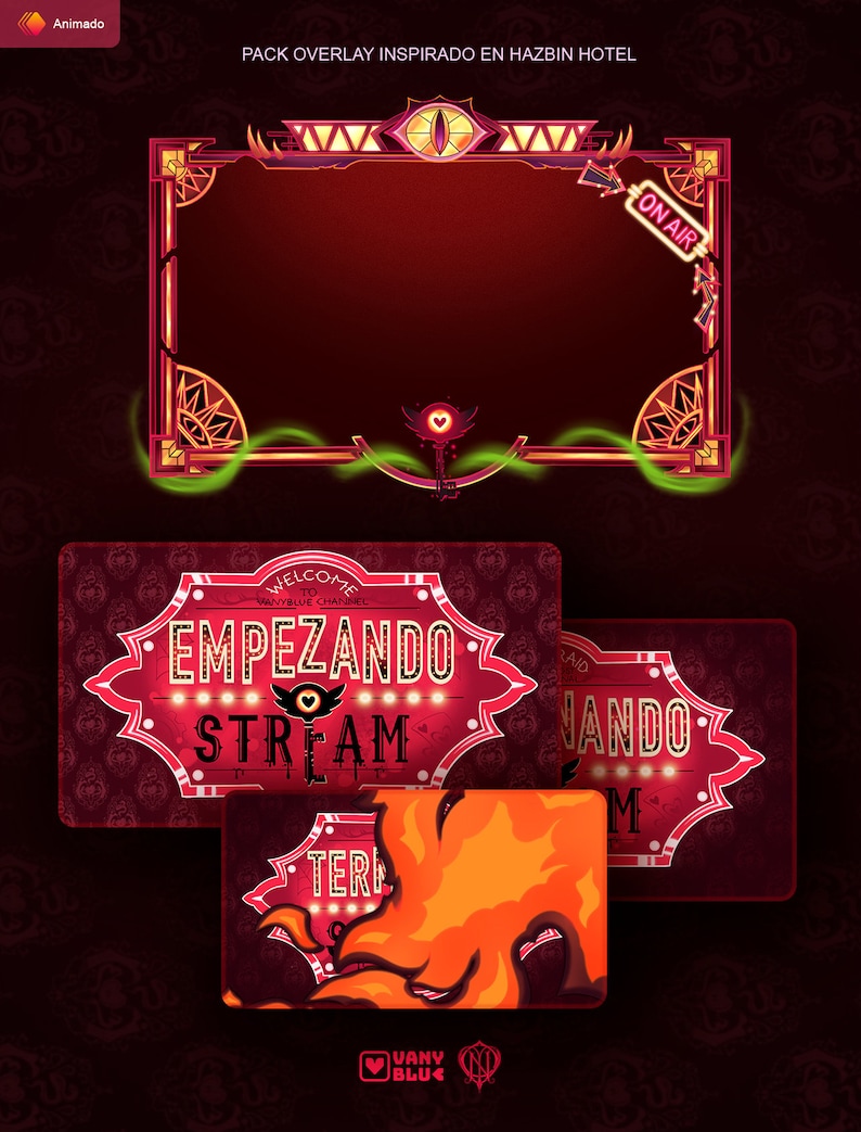 Hazbin Hotel Full Animated Streaming Package - Etsy