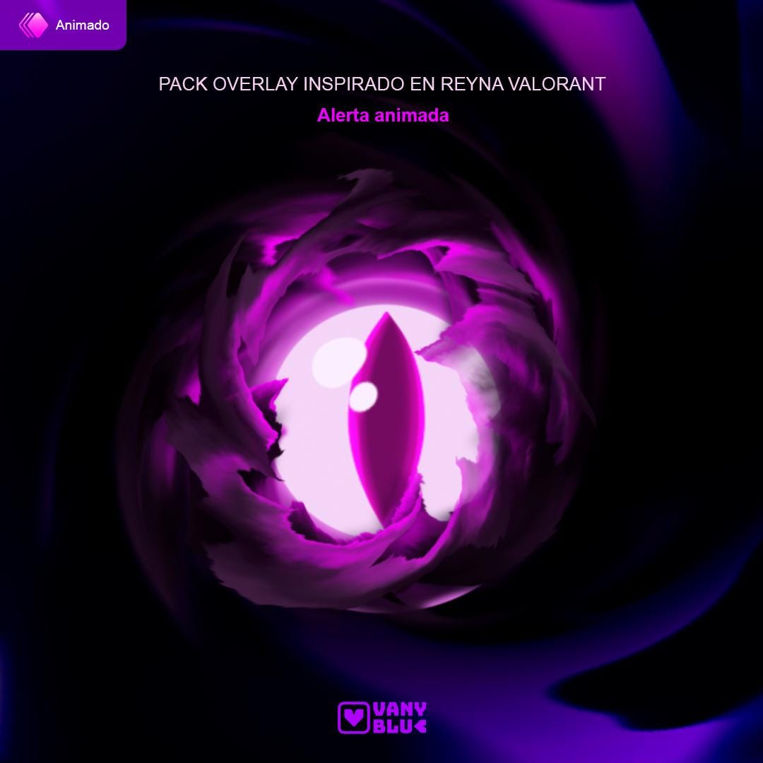 Reyna Valorant Overlay Stream Pack ES | ING - Etsy