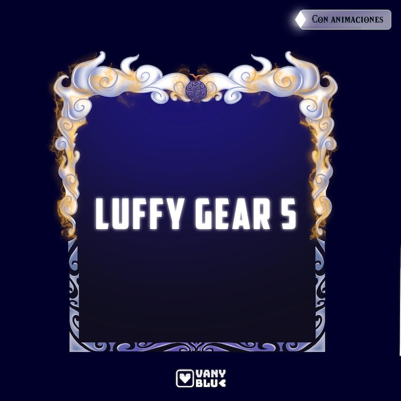 Luffy Gear 5 Small Frame One Piece Animated - Etsy