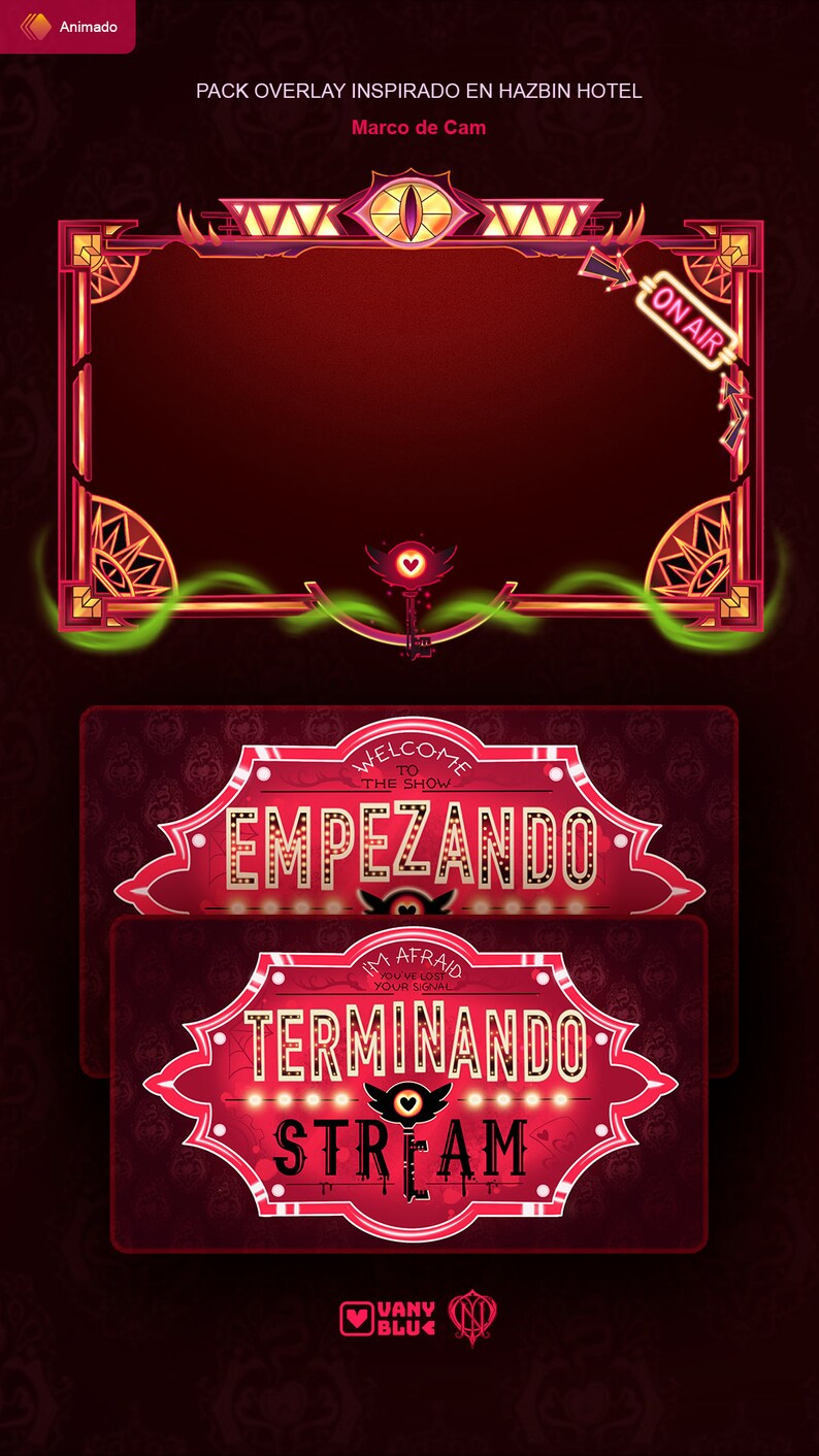 Hazbin Hotel Full Animated Streaming Package - Etsy