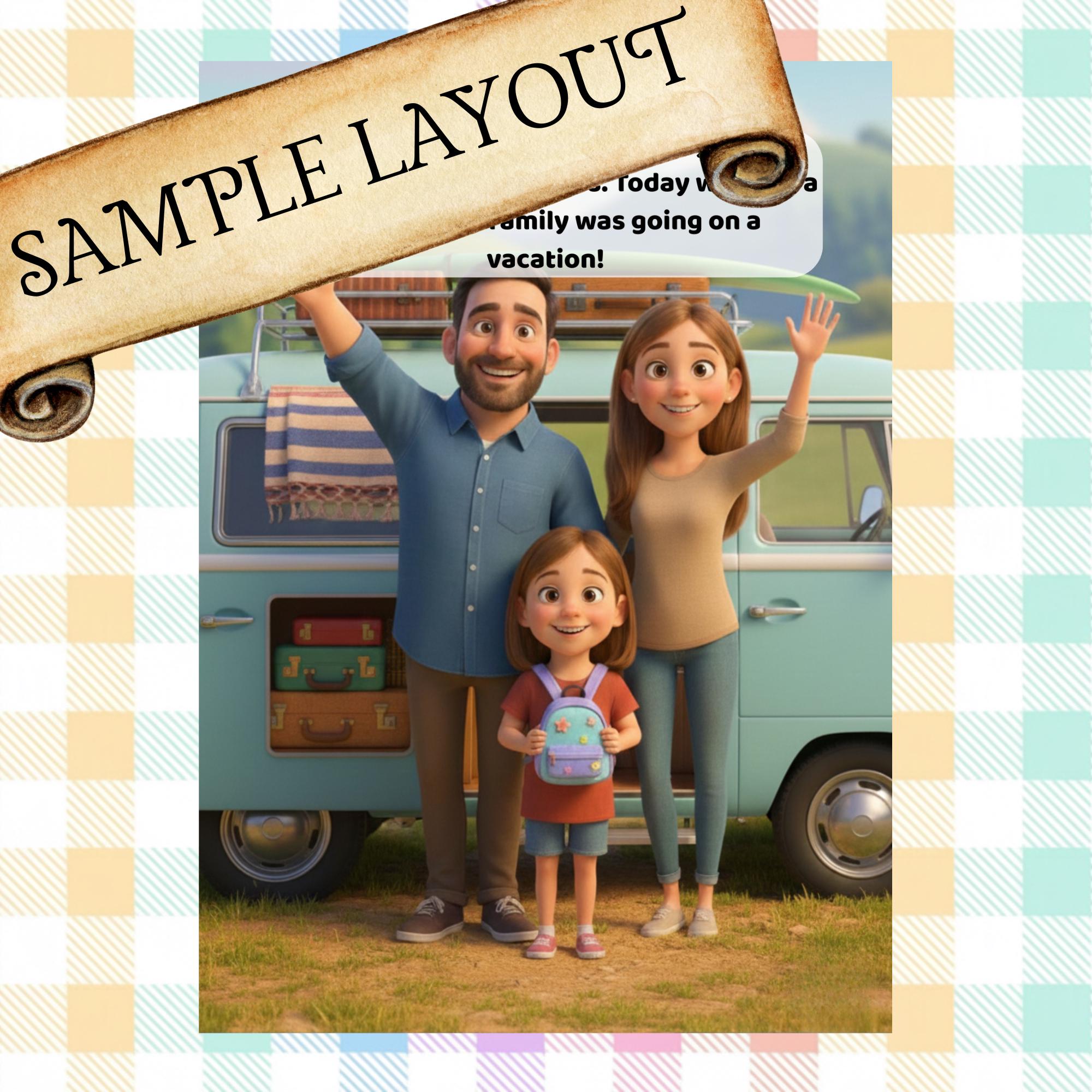 Personalized Kids Story Book | Custom Family Characters | Personalized ...