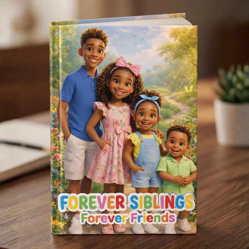 Personalized Siblings Story Book | Custom Sibling Characters ...