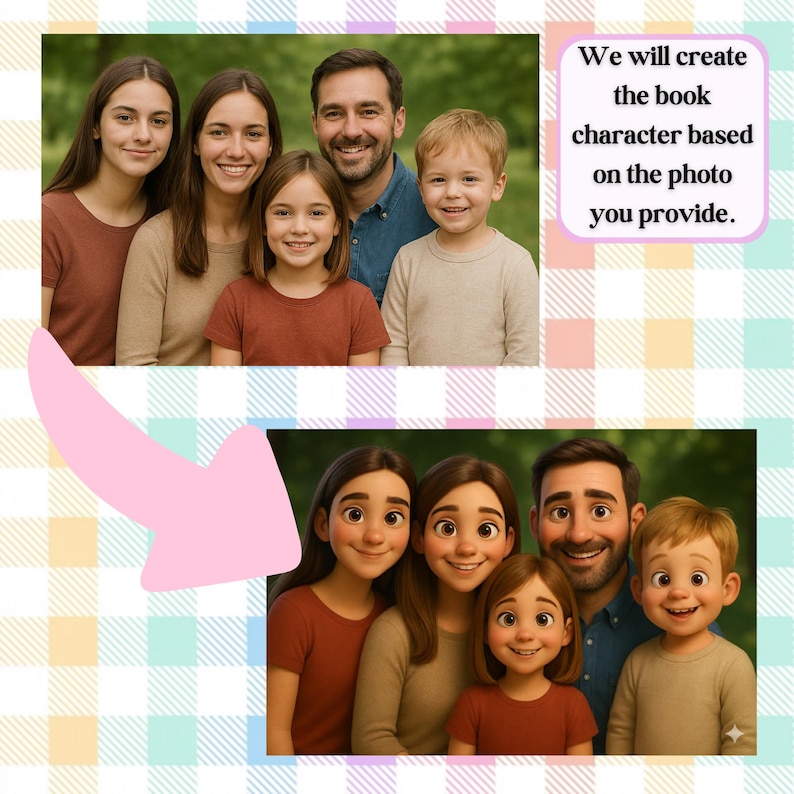 Personalized Kids Story Book | Custom Family Characters | Personalized ...